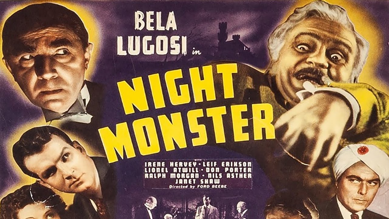 Night Monster (1942) 📽️ Movie Trailer | B Movie Network - YouTube