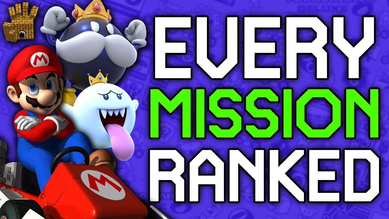 Ranking EVERY Mission in Mario Kart DS - YouTube