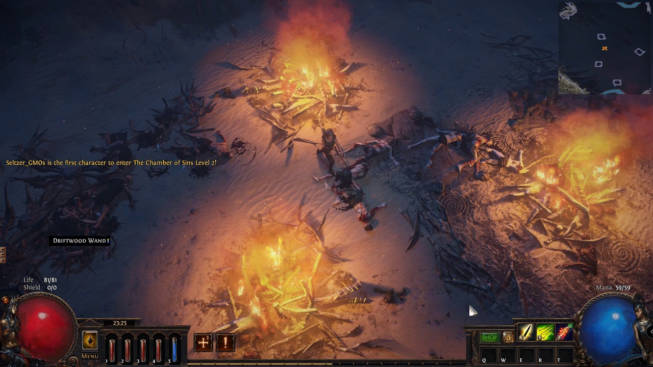 Path of Exile: Act 1: The Coast to The Climb map (Harvest League) - YouTube