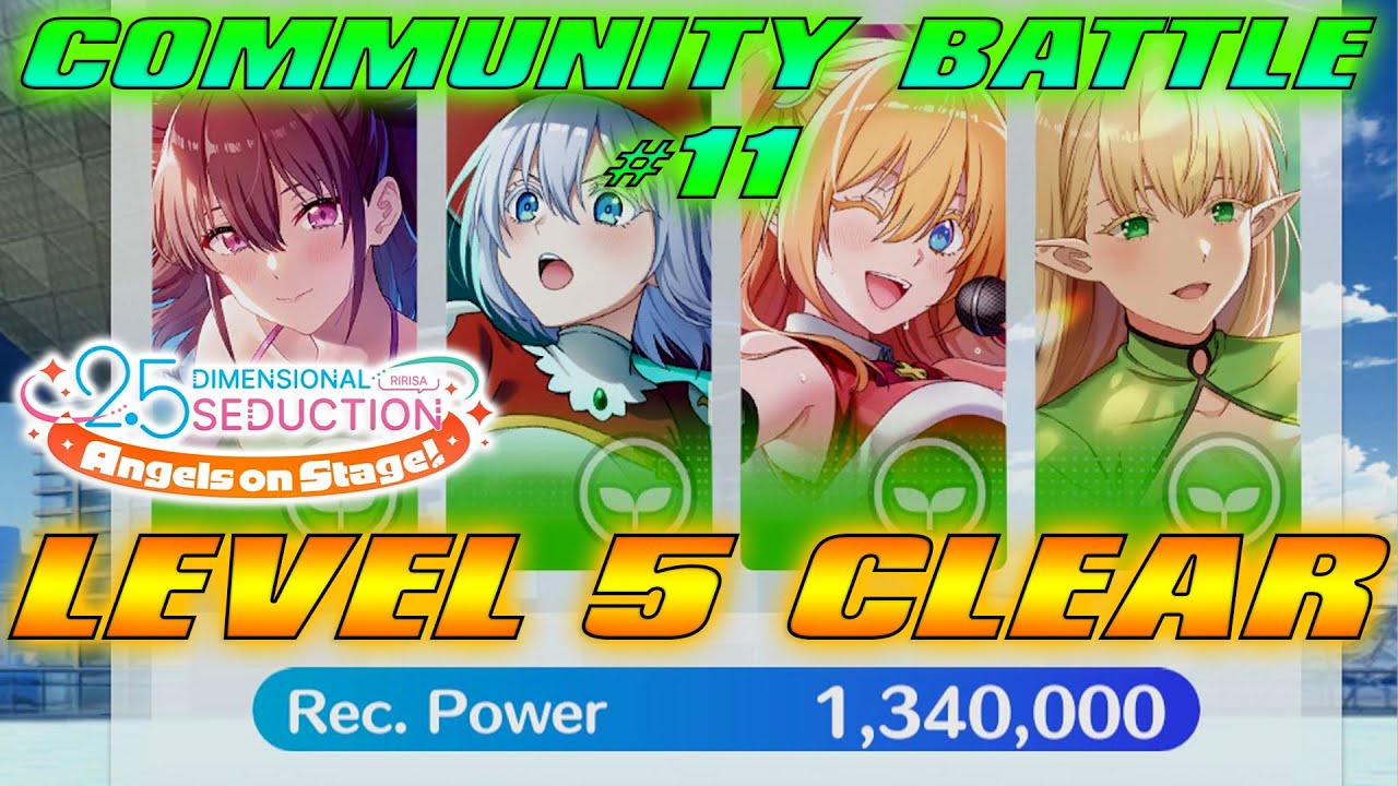 2.5 Dimensional Seduction: Angels On Stage - CB #11: Level 5 & Level 4 ...