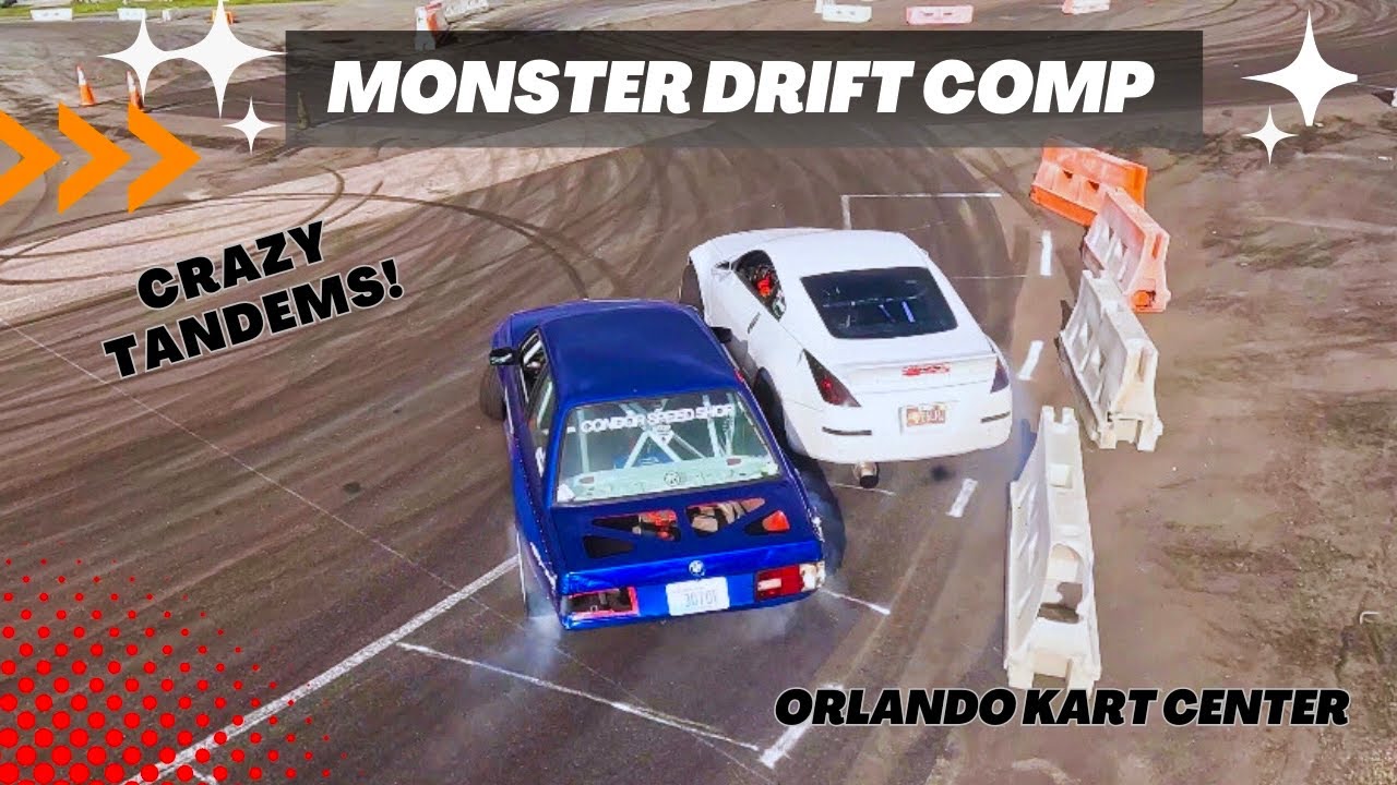 Monster Drift Comp, Intense tandems, Raw drifting - YouTube