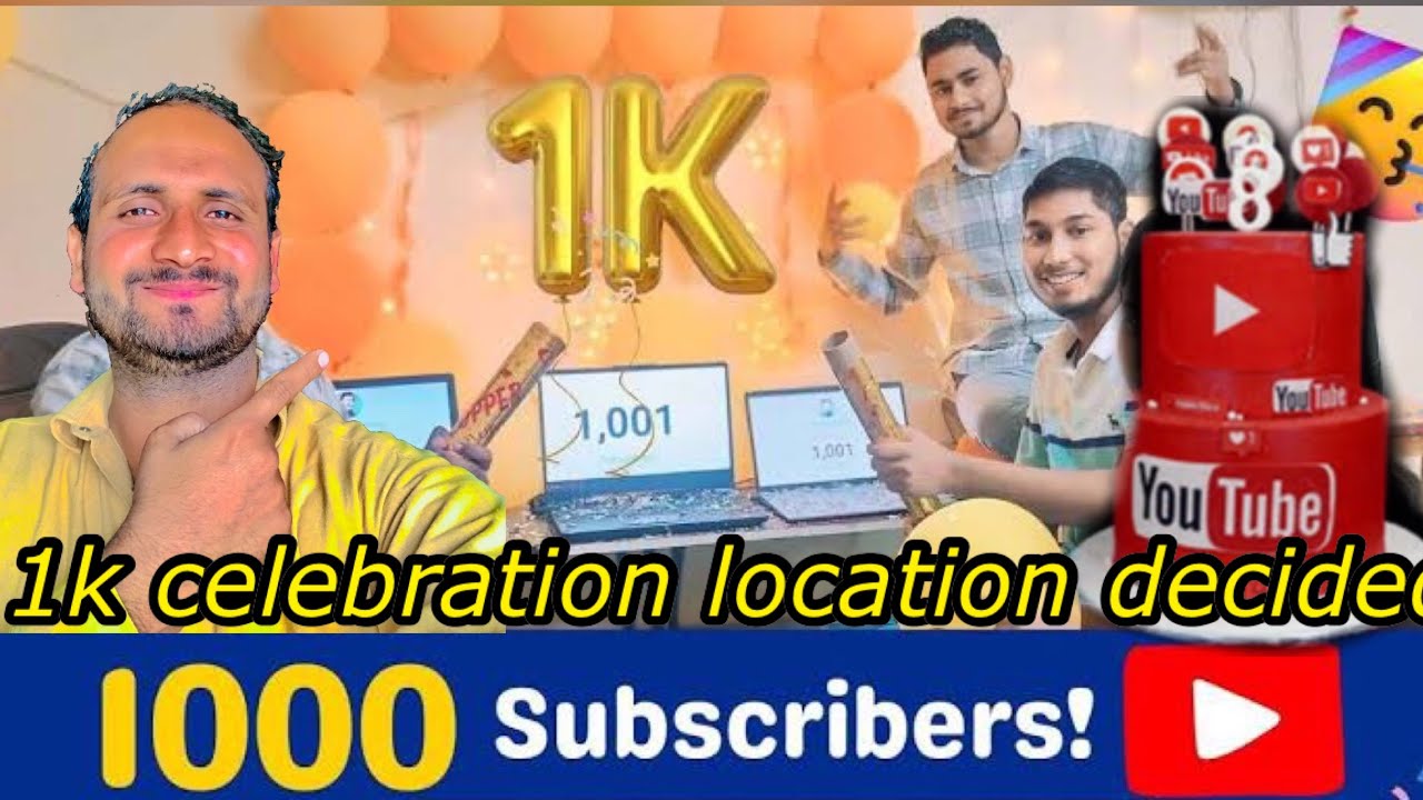 1k Subscribers Celebration Location Pakki Ho gaie |Basiry da sraiki ...