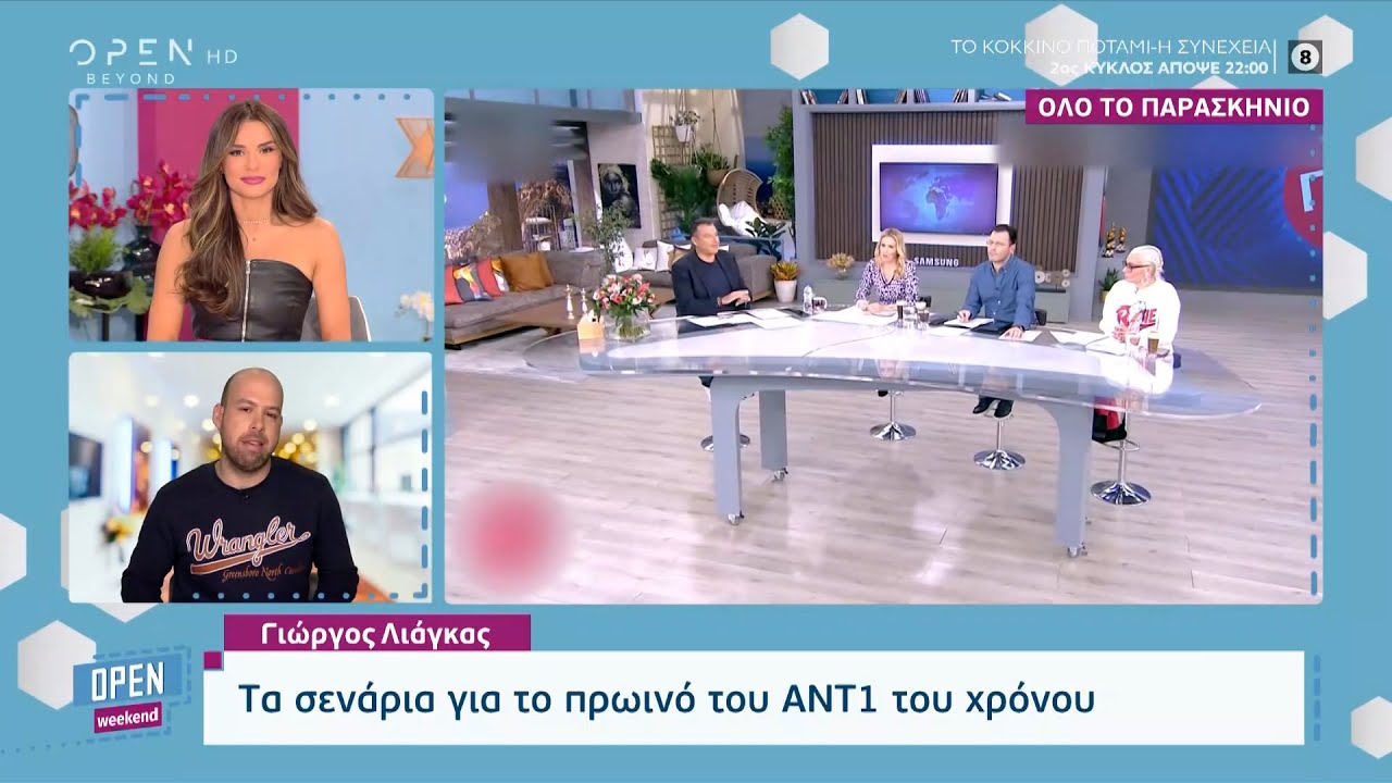 Γιώργος Λιάγκας: Τα σενάρια για το πρωινό του ΑΝΤ1 του χρόνου | Open ...