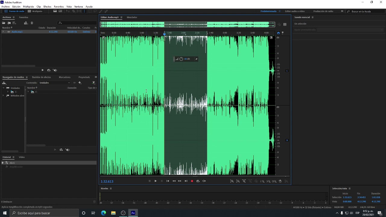 Reconocimiento DAW | Adobe Audition 2020 - YouTube