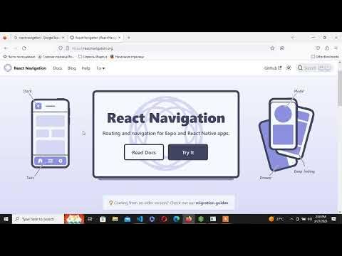 Bottom Tabs Navigator in React Navigation | React-Native course #23 - YouTube