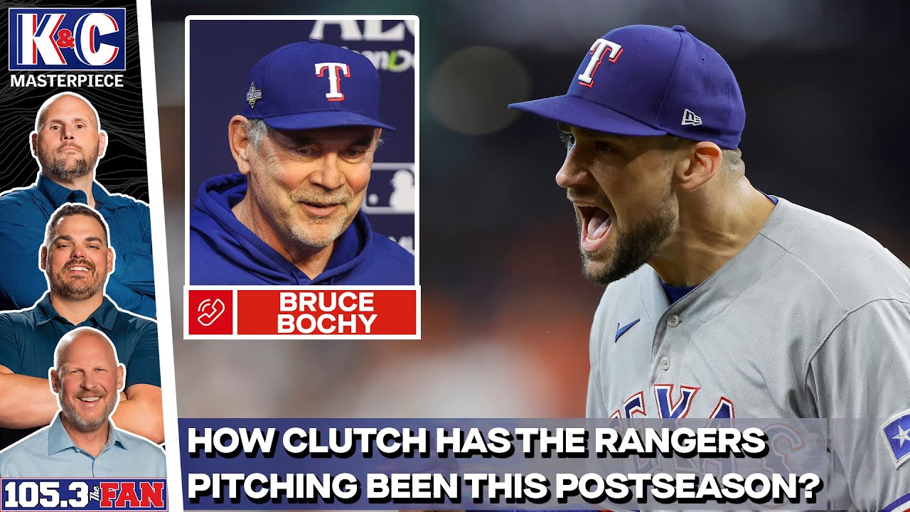 Bruce Bochy On A 2-0 ALCS Lead, Clutch Pitching, Leody's Growth | K&C Masterpiece - YouTube