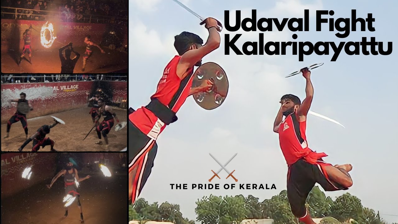 Kerala sword fight or Udaval | Martial arts | Kalaripayattu | Kerala ...