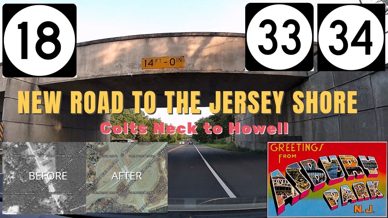 (4) NJ 34: US Military Steals Road to Asbury Park | Colts Neck to ...
