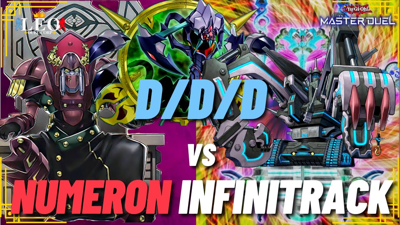 DDD Deck vs Numeron Infinitrack Deck - YuGiOh Master Duel - YouTube