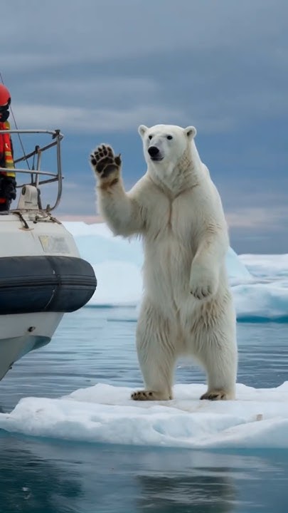 A heartfelt story about a little polar bear #polarbearrescue # ...