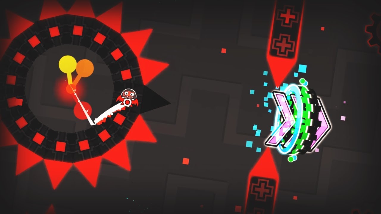 Fire Temple (Hard Demon) by Michigun | Geometry Dash 2.11 - YouTube