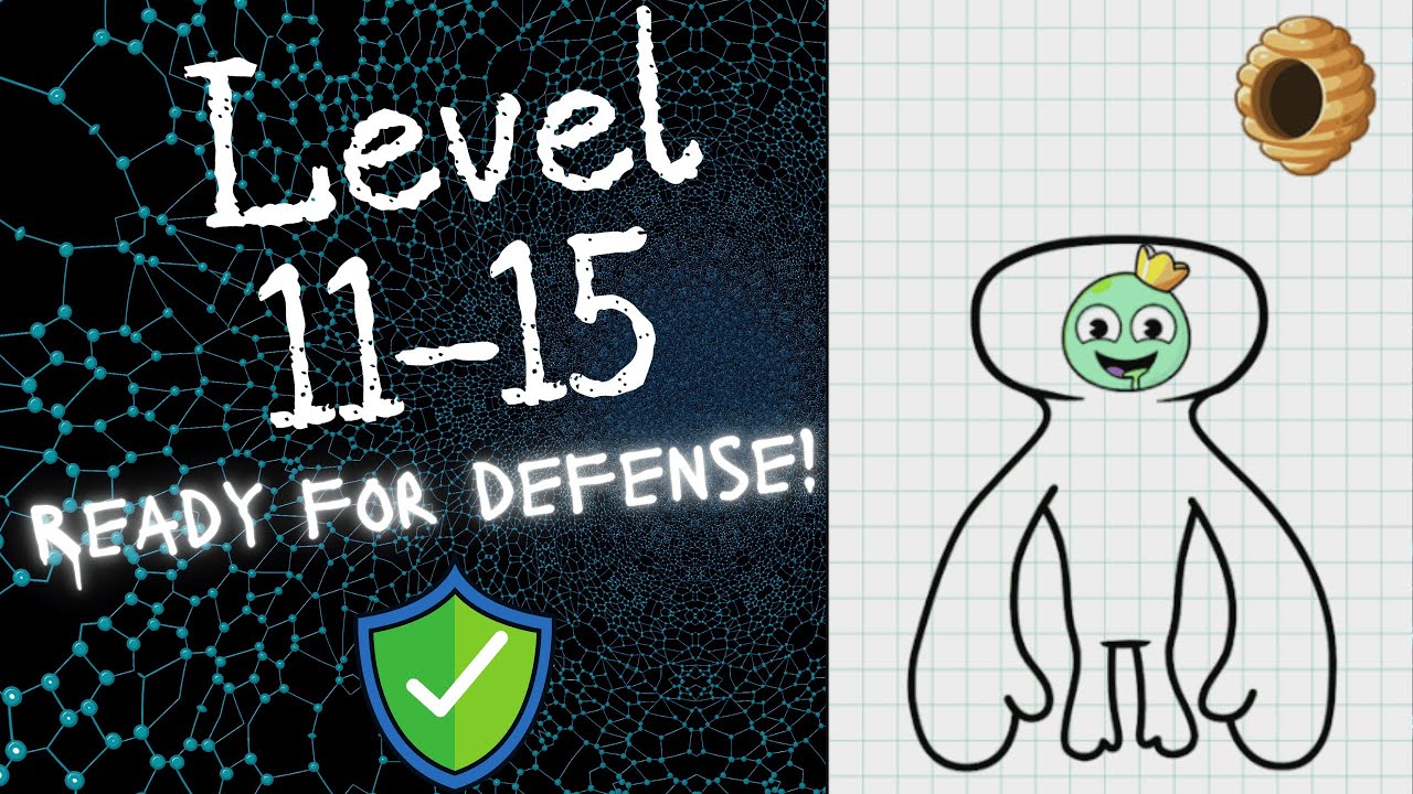 Ready to defend and save Banban Green Monster? LEVEL 11-15 - YouTube