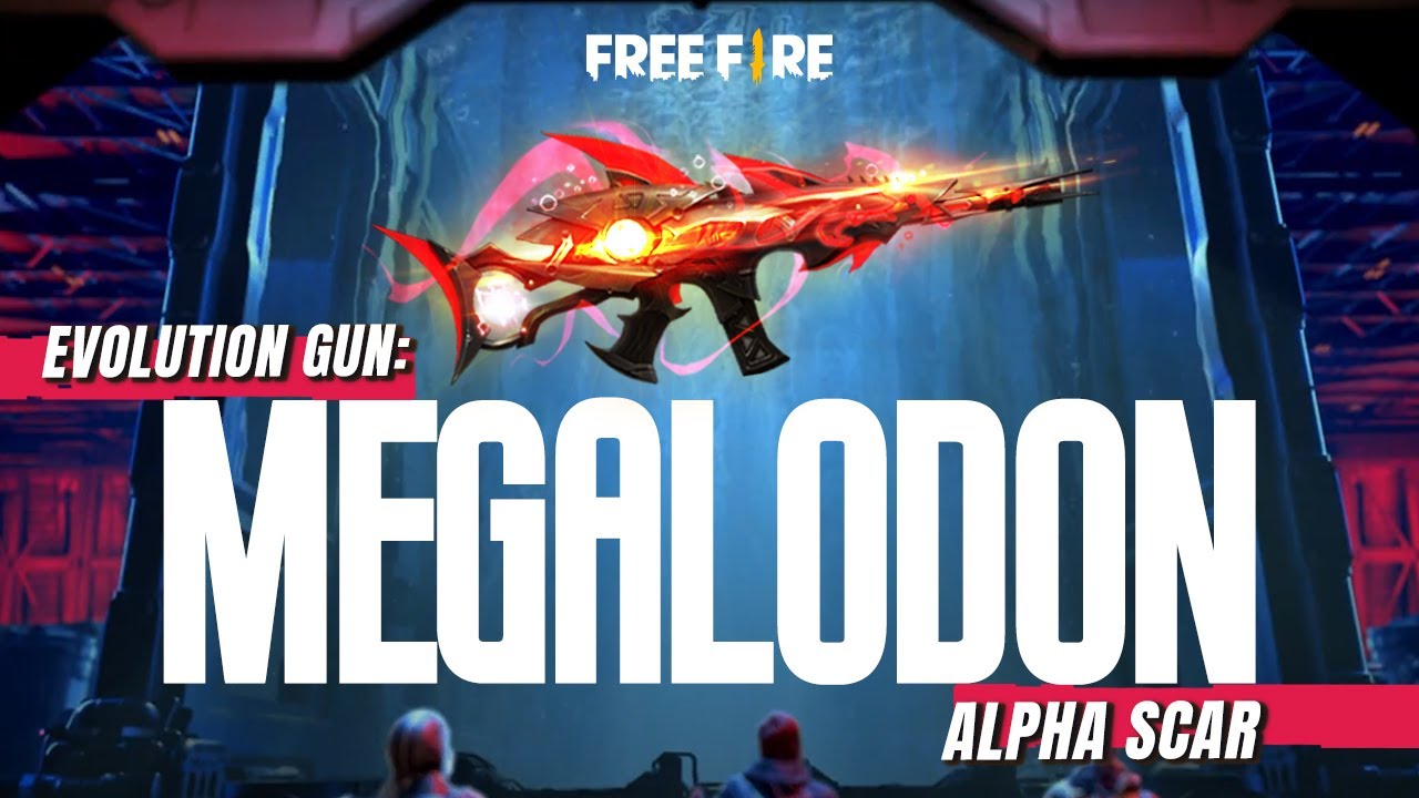Evolution Gun: Megalodon Alpha Scar | Free Fire NA - YouTube