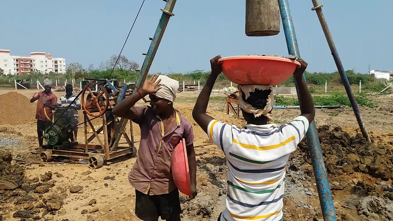 Stone column piling - YouTube