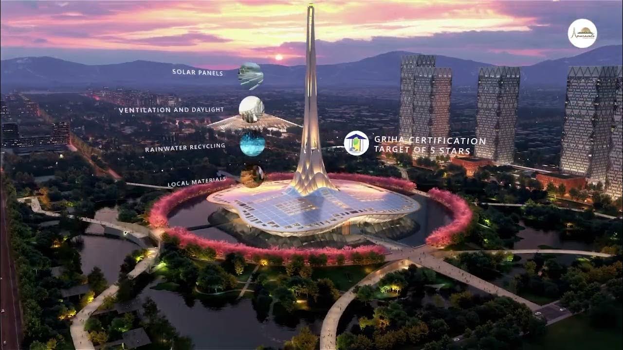 Amaravati rises again —a symbol of vision and progress #amaravatitherise #manaamaravati # ...