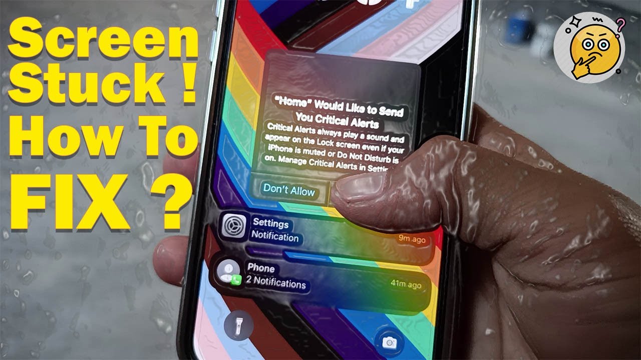 How To Solve Critical Alerts Glitch in iphone #shorts #iphone #glitch # ...