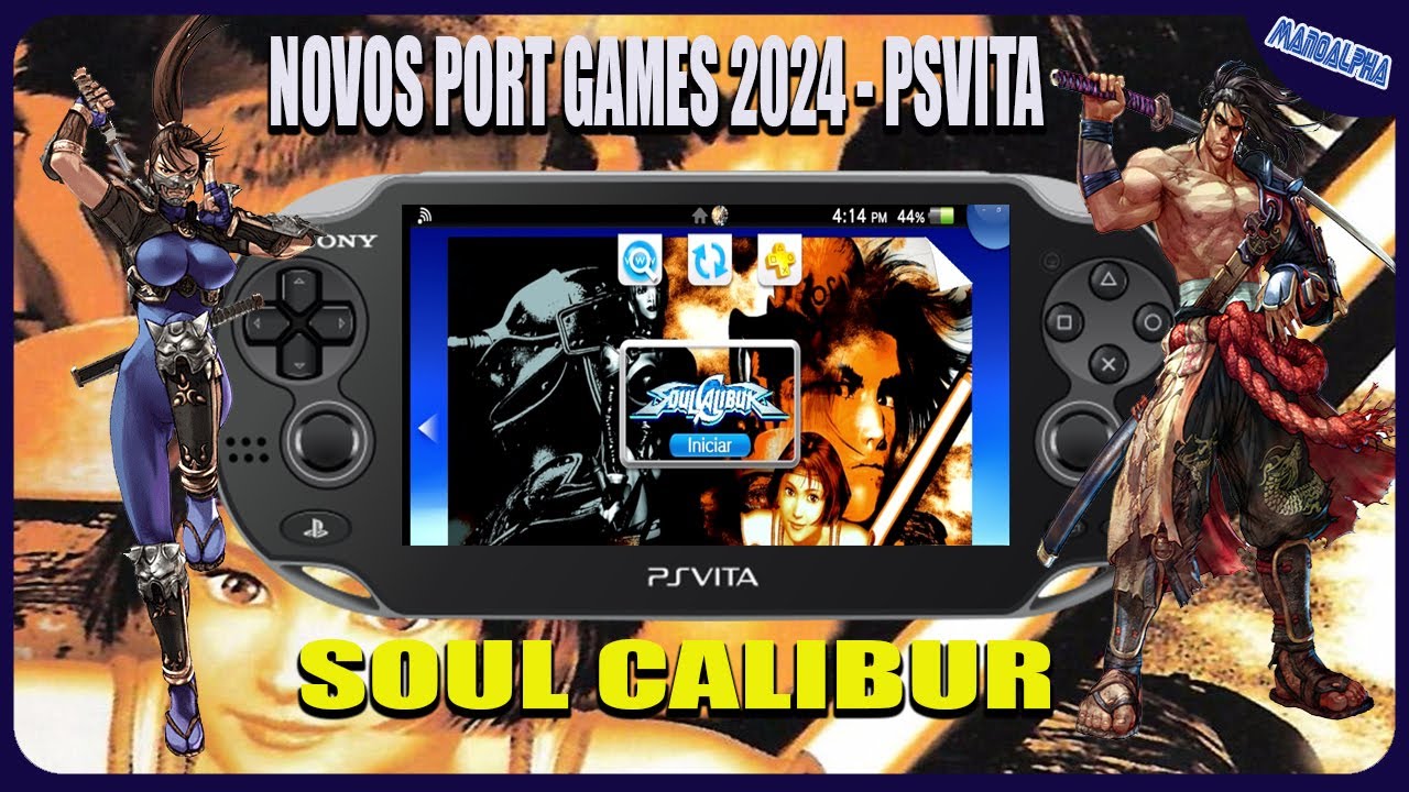 Tutorial PSVITA Novo Port Game 2024 - Soul Calibur - YouTube