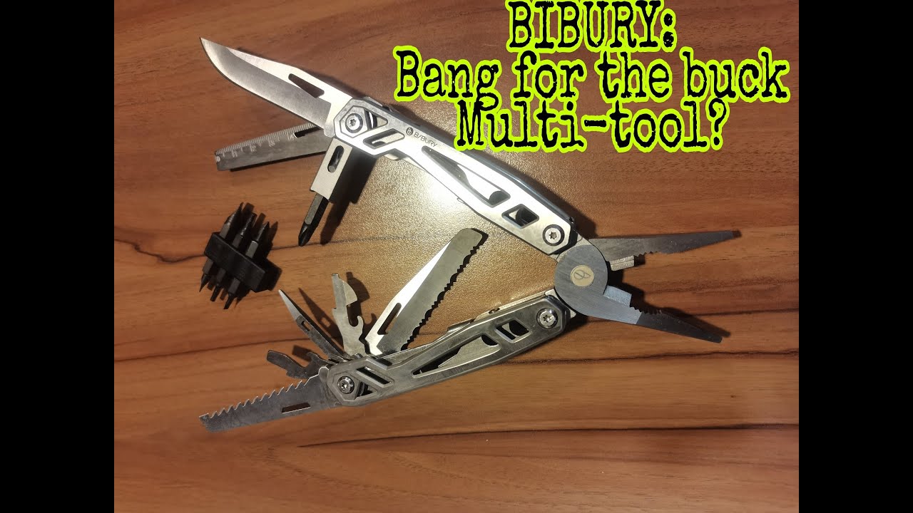 A capable bang for the buck multi-tool! Bibury 21 in 1 Multi-tool - YouTube
