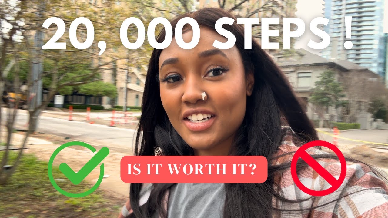 10,000 vs. 20,000 STEPS CHALLENGE! | THE PROS AND CONS | Day 9 - YouTube