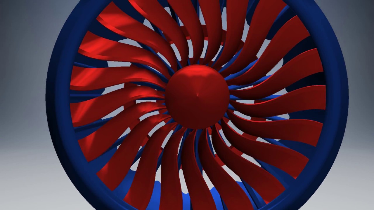 Turbo Fan Animation - YouTube