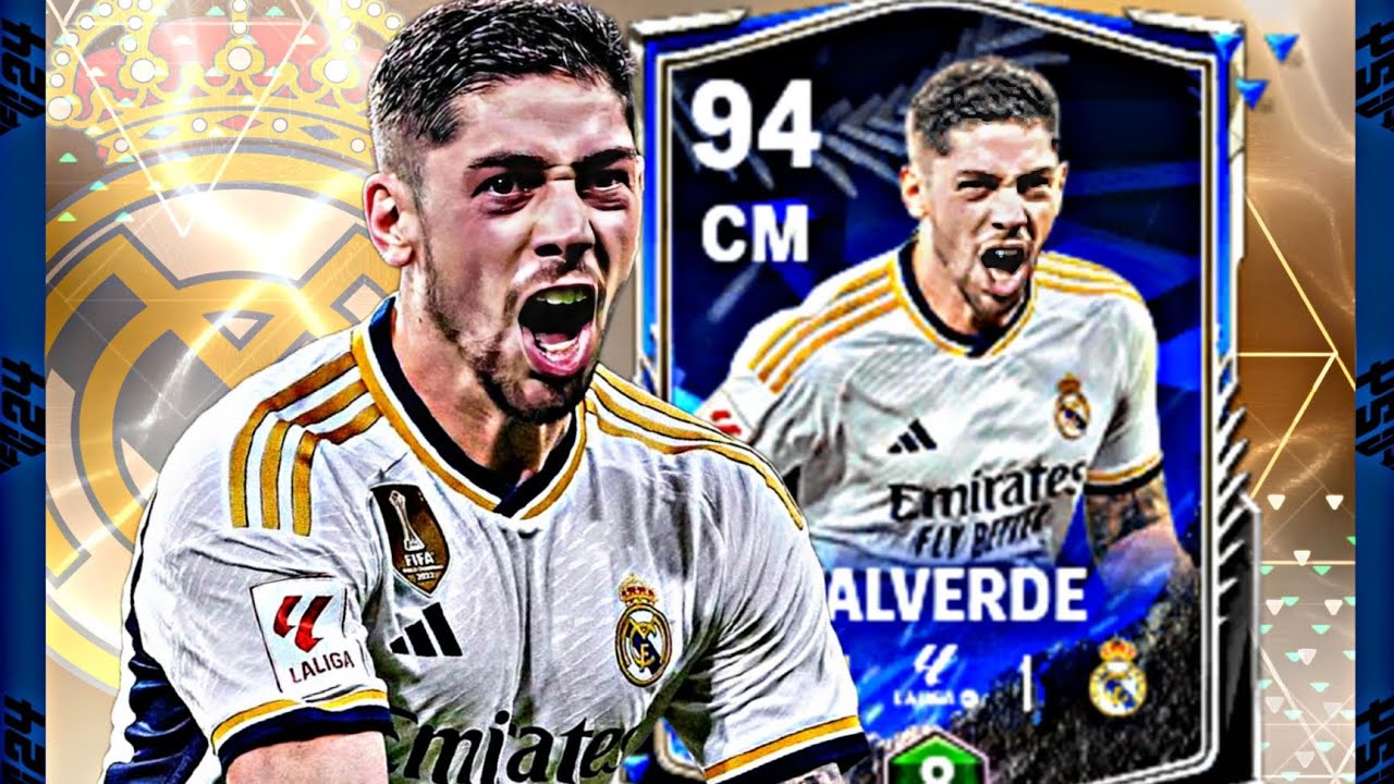 FC MOBILE| FEDERICO VALVERDE 94 RATED RIVALS CARD GAMEPLAY REVIEW| BEST ...