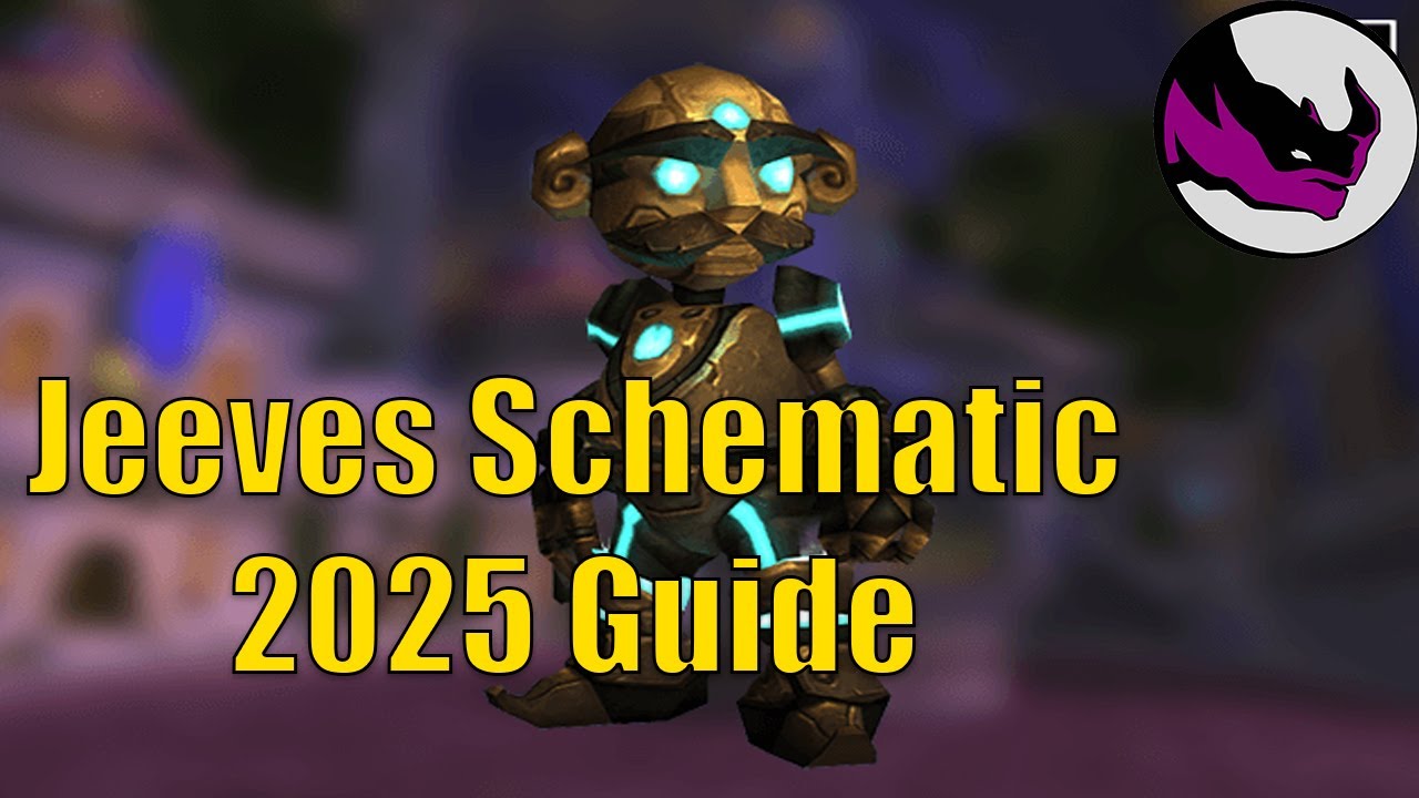 Jeeves Schematic 2025 Guide - World of Warcraft - YouTube