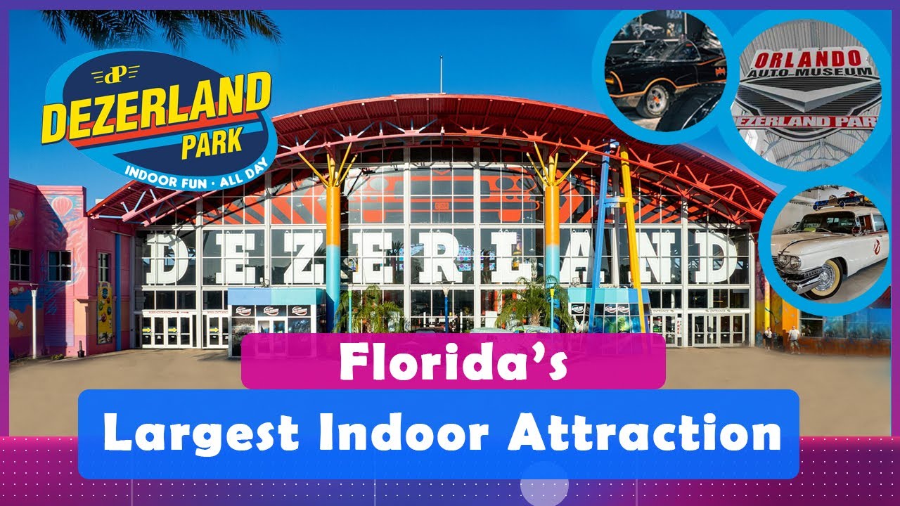 Dezerland Park Florida's Largest indoor Attraction - YouTube