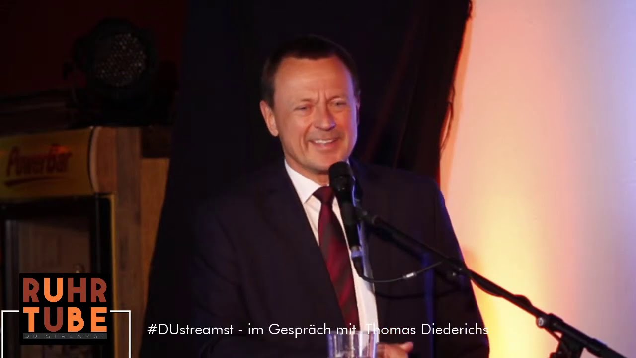 #DUstreamst - im Gespräch mit Thomas Diederichs - YouTube