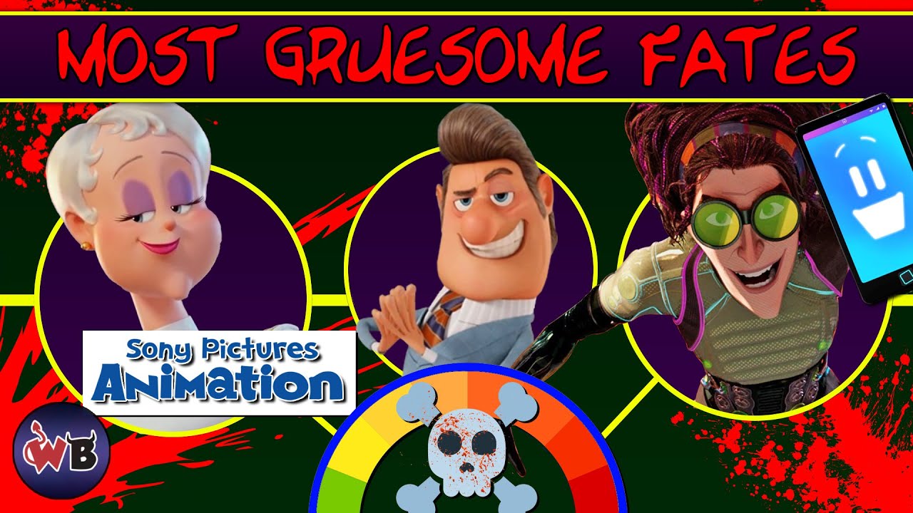 Sony Animation Villain Fates: Gruesome to Most Gruesome ☠️ - YouTube
