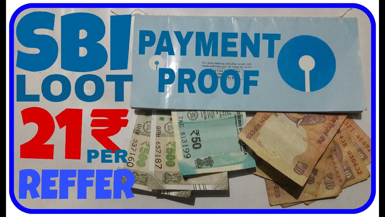 (SBI LOOT) 1100 ₹ Payment Proof SBI MINGLE APP - YouTube