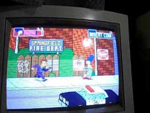 The Simpsons (Konami) PCB repair #3 - YouTube