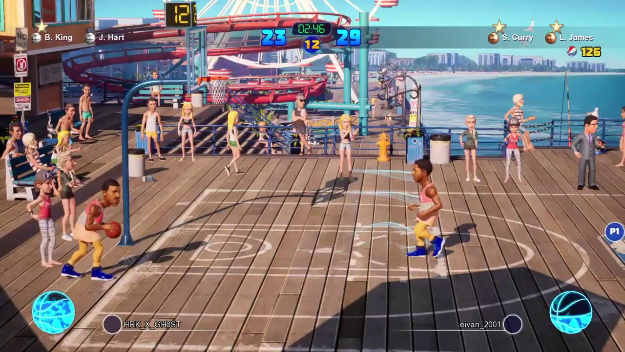Playing nba 2k - YouTube