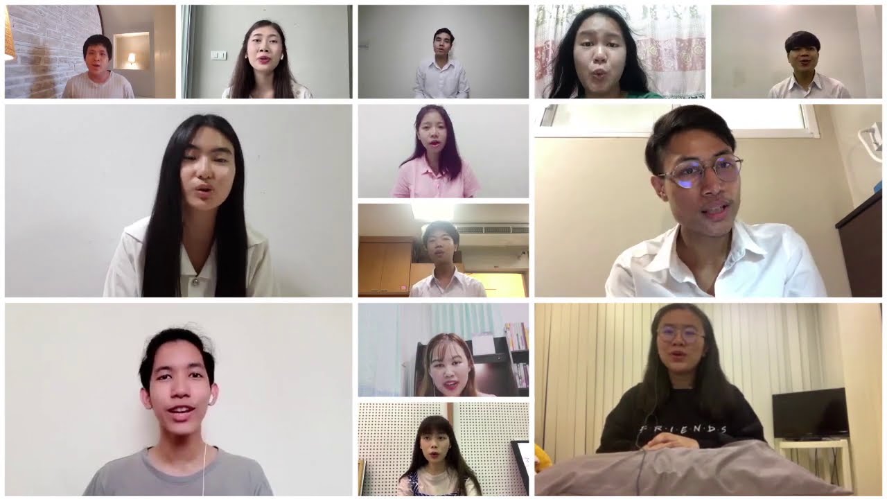 จามจุรีศรีจุฬาฯ | CU Chorus - Virtual Choir - YouTube