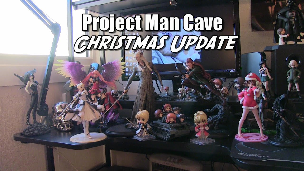 Project Man Cave Christmas Update - YouTube