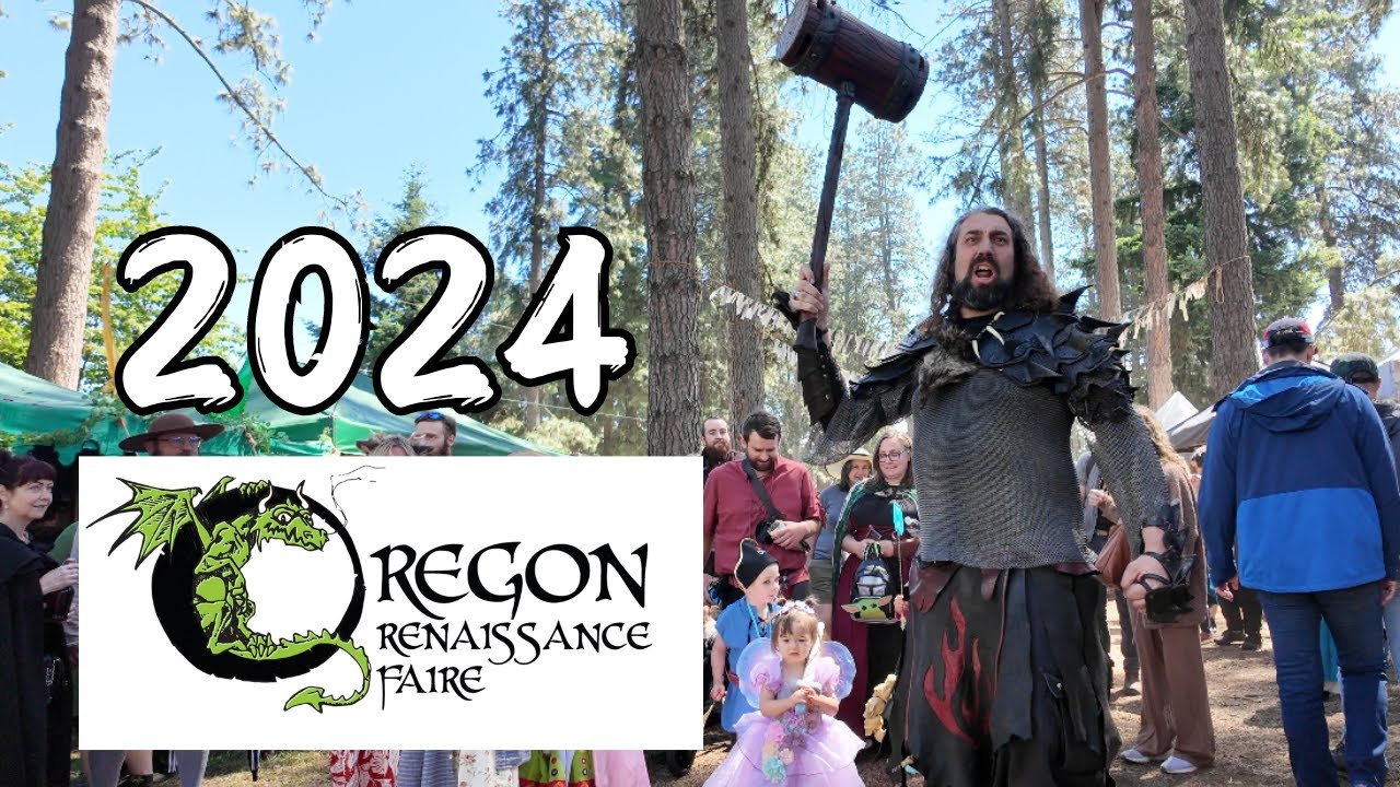 Travel Through Time! Oregon Renaissance Faire 2024 - YouTube