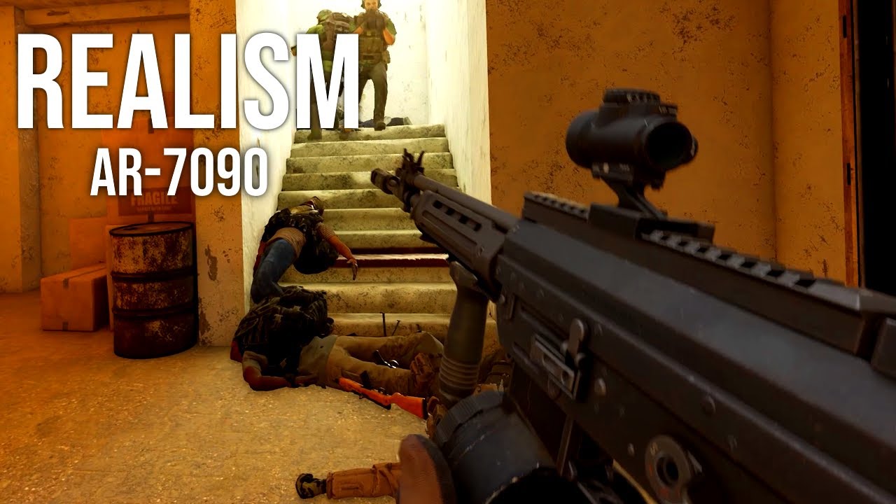 INSURGENCY SANDSTORM - AR-7090 Gameplay ( BRUTAL REALISM/NO COMMENTARY ...