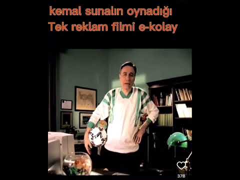 Kemal Sunalın oynadığı tek reklam filmi e-kolay reklamı ? İlkez görenler beğensin ☺️☺️