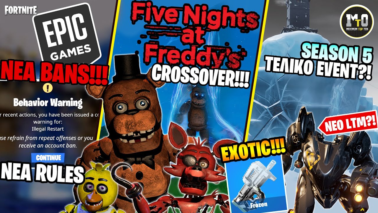 ΤΕΛΙΚΟ EVENT ΣΤΗ ΣΕΖΟΝ 5... 🌌 FIVE NIGHTS AT FREDDYS ΣΚΙΝΣ, ΝΕΟΙ ...