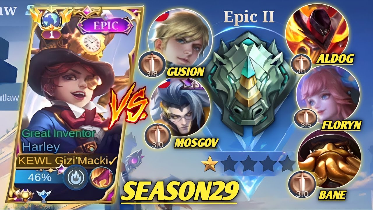My First Game This Season 29 Plus New Meta Emblem Set For Harley🎩 - YouTube