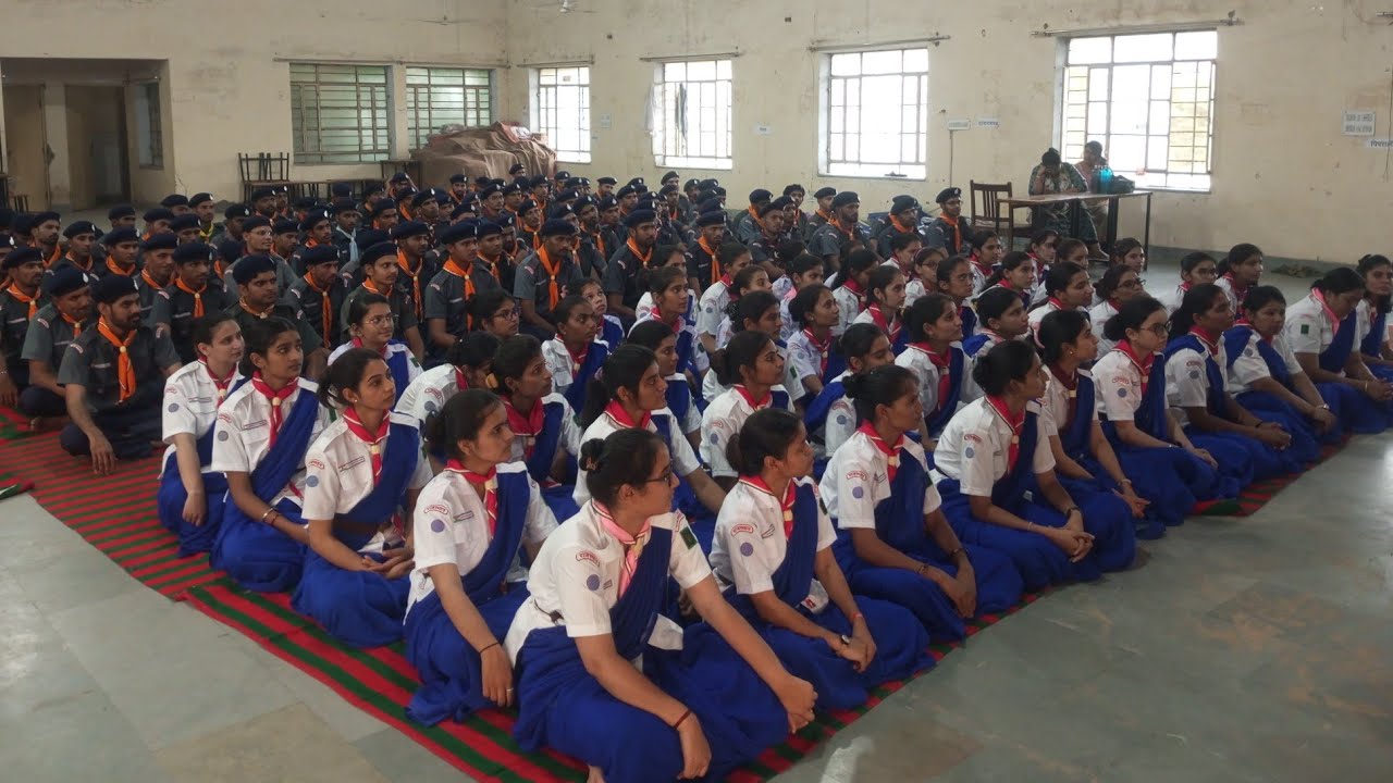 D.EL.ED. (BSTC) scout guide camp 1st day || BSG India || The Bharat ...