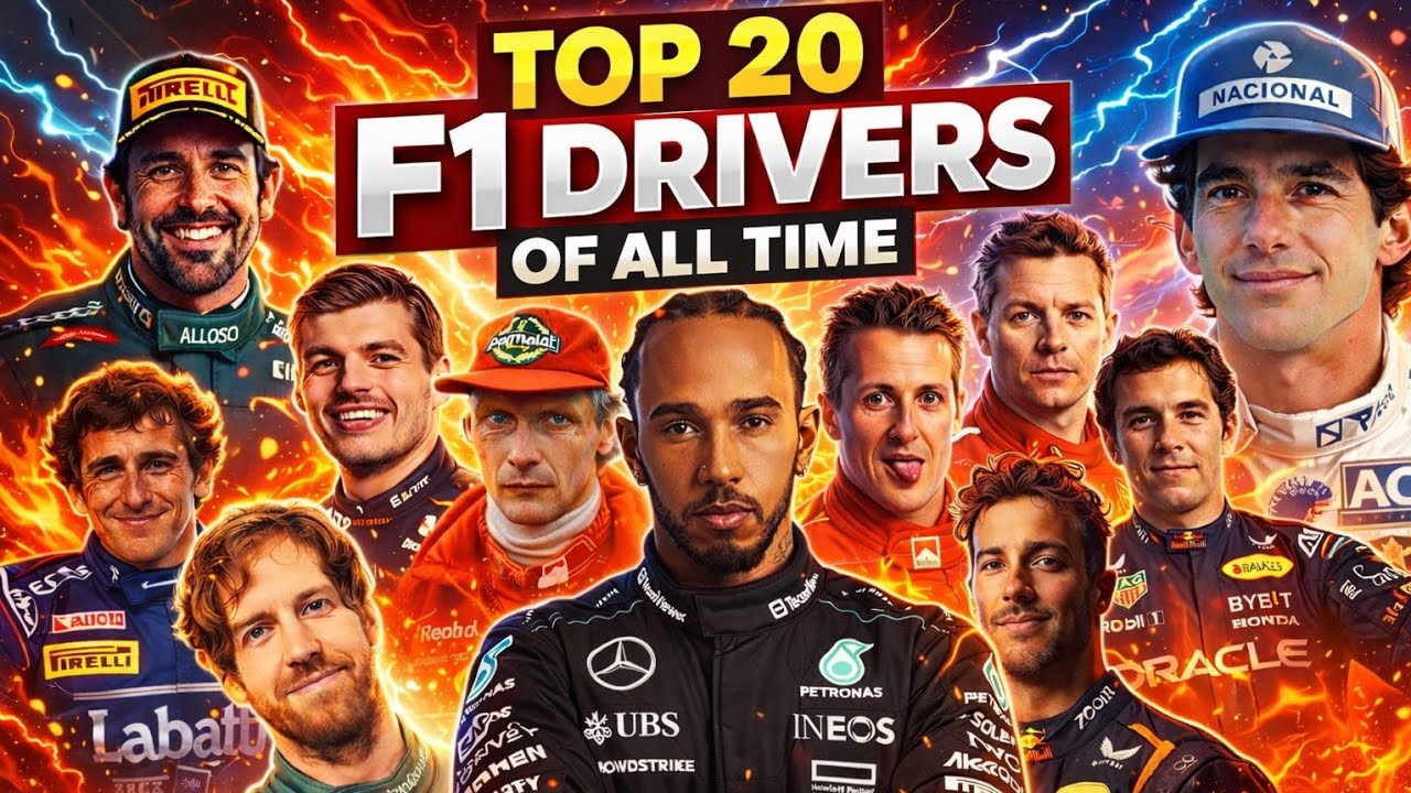 Top 20 Most Decorated F1 Drivers of All Time 🏆 | #F1 #Formula1 # ...