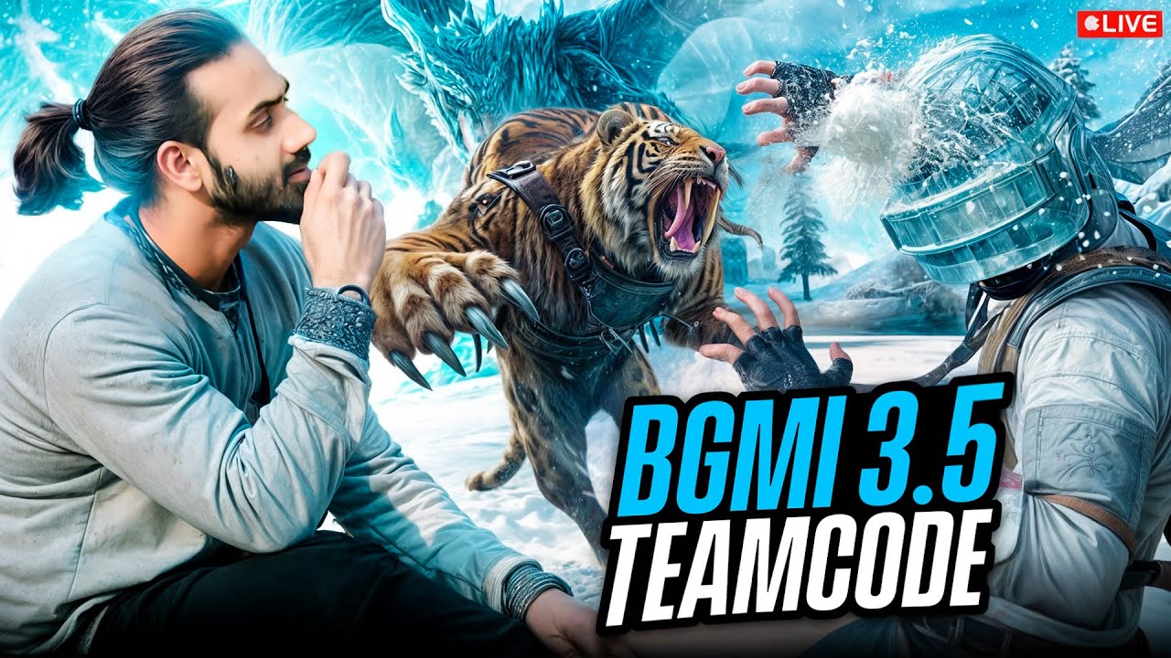 Bgmi Gameplay LIVE Teamcode - YouTube