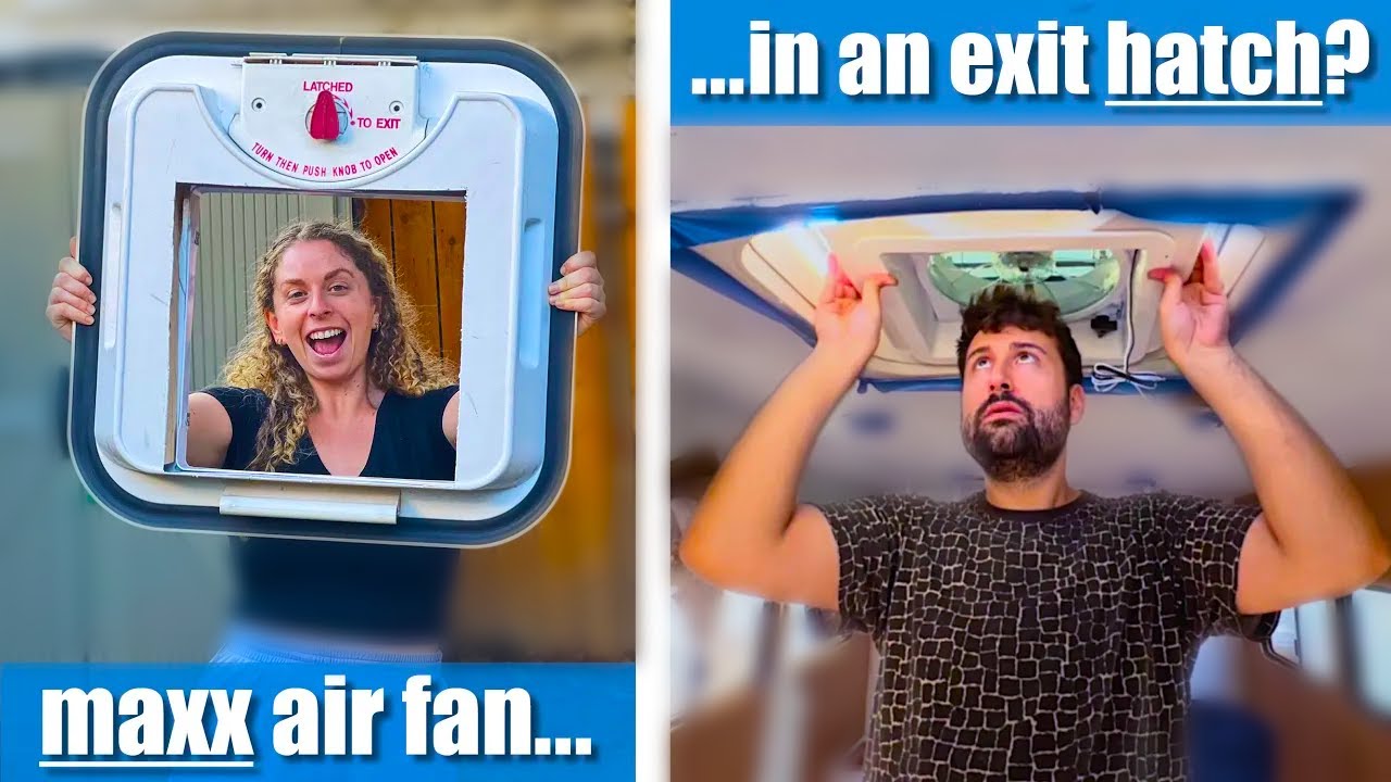 How to install a maxx air fan in an emergency exit hatch | BUS ...
