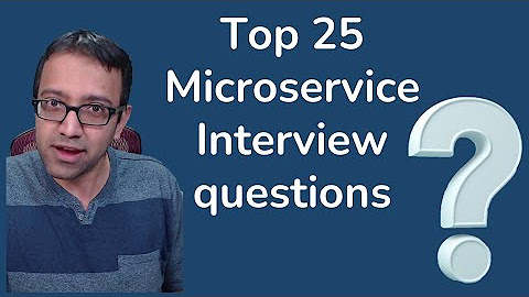 'Top 25 Microservice Interview Questions Answered - Java Brains' (Java ...