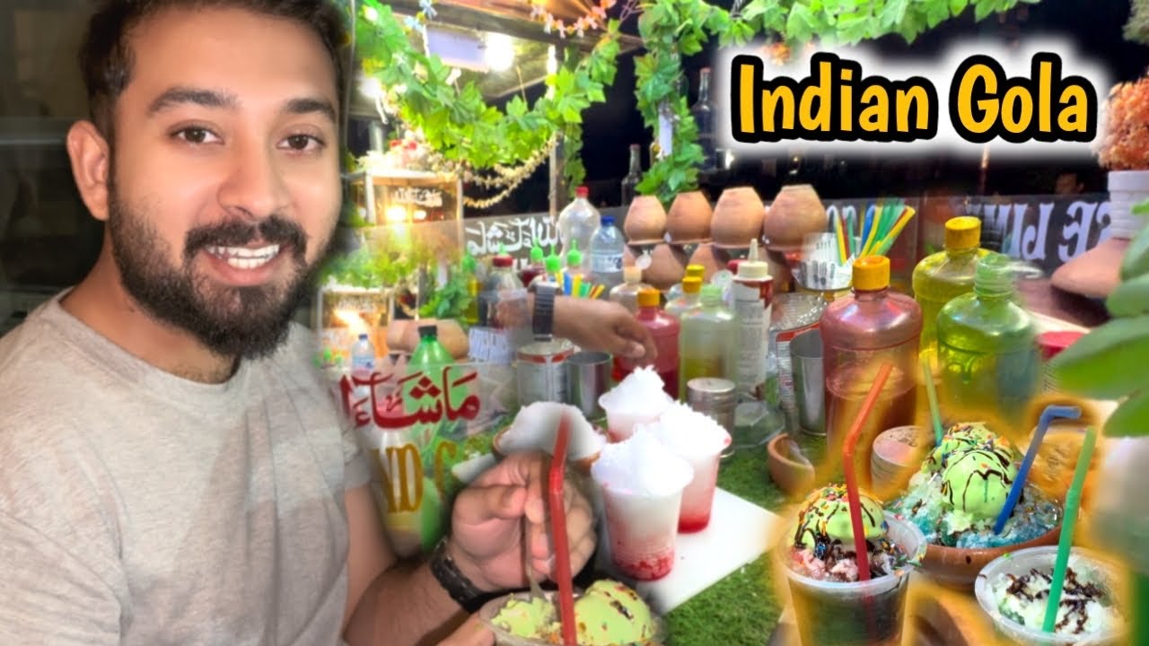 Indian Gola Ganda First Time In Pakistan | Night Street Food In ...