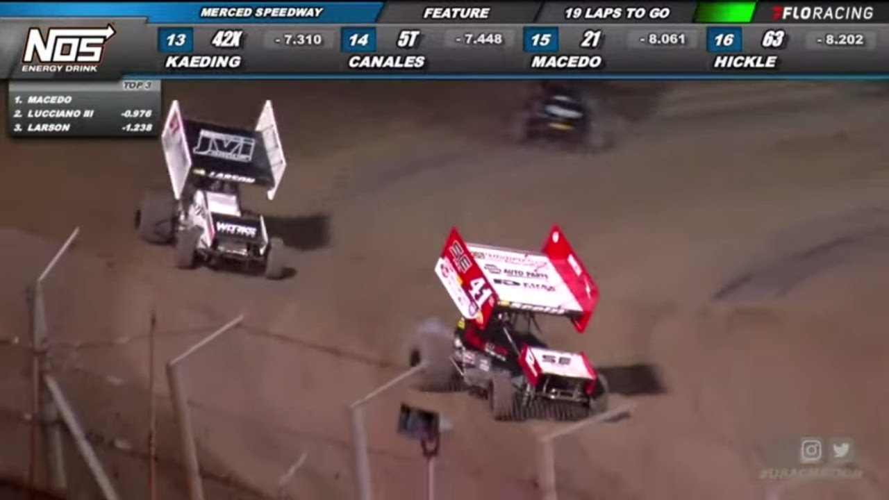 360 Sprint Car Feature | Merced Speedway 11.20.2020 - YouTube