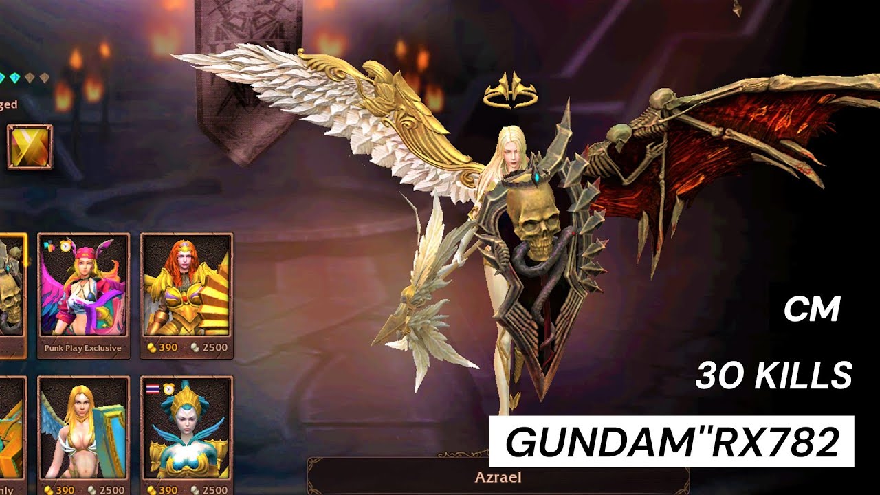 HoN Pro Valkyrie Gameplay - GUNDAM''RX782 - Diamond - YouTube