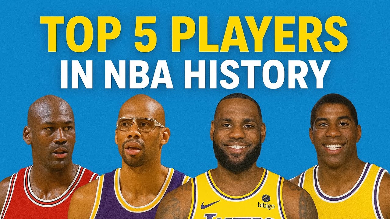 Top 5 Players in NBA History! - YouTube