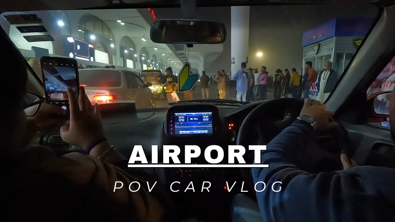 Car Drive To Airport - POV Car Drive - Toyota Sprinter Ae 110 - YouTube