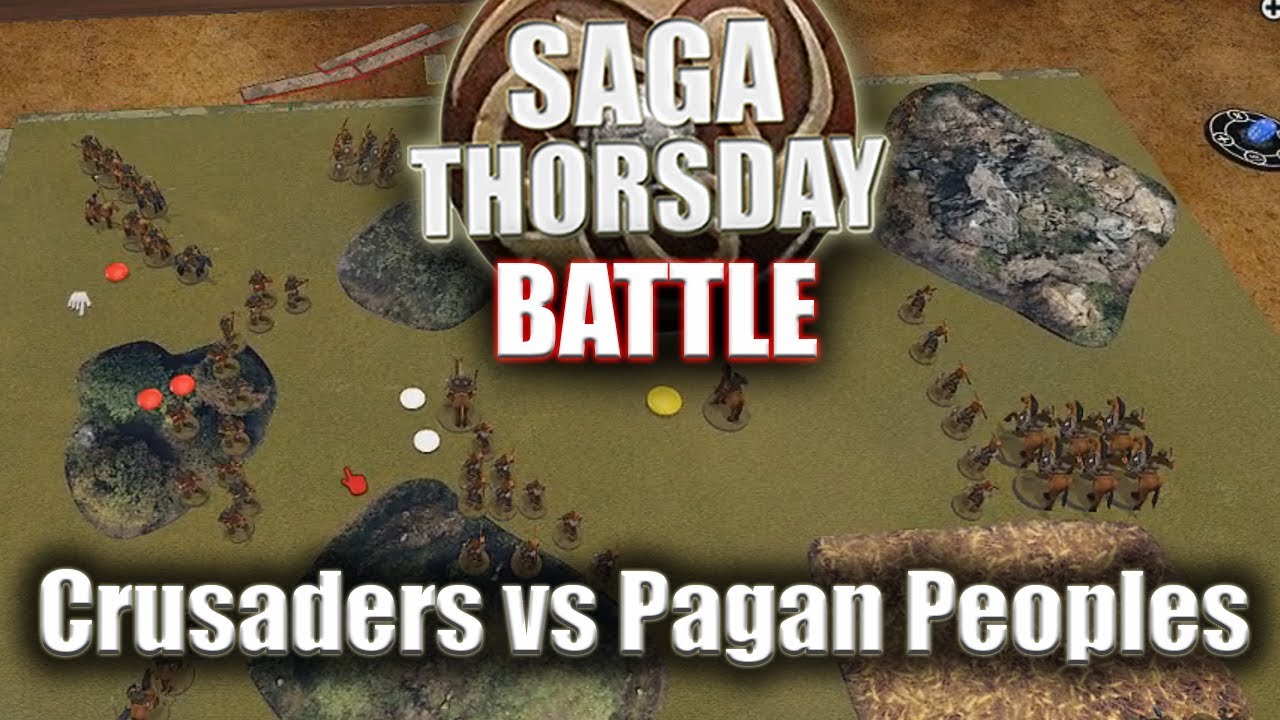 Battle Report - Baltic Crusaders vs Pagan Peoples Campaign Game 3! SAGA ...